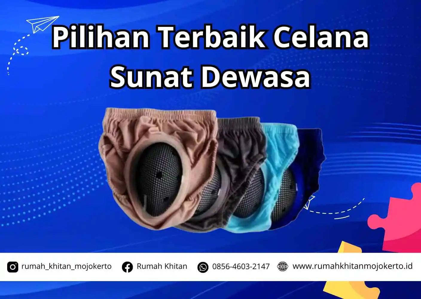 Tips Penting Memilih Celana Sunat Dewasa - Rumah Khitan Mojokerto